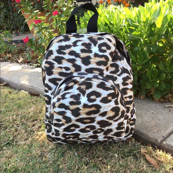 Bags | New Small Cheetah Backpack | Poshmark